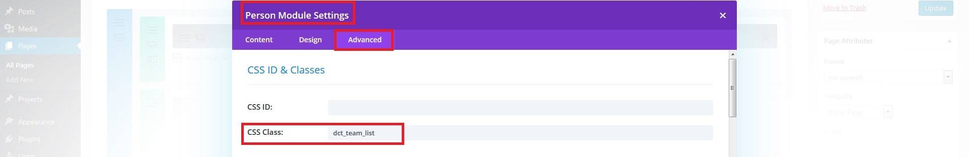 DIVI Person Module With List View And Creative Hover Effects