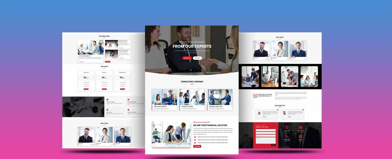 Free Divi Consultant Layout | Best For Business Consultant Free Divi Consultant Layout | Best For Business Consultant