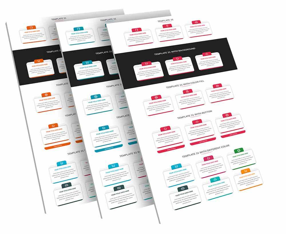 Best Divi Blurb Module Hover Effects | Divi Blurb Module Bundle 4